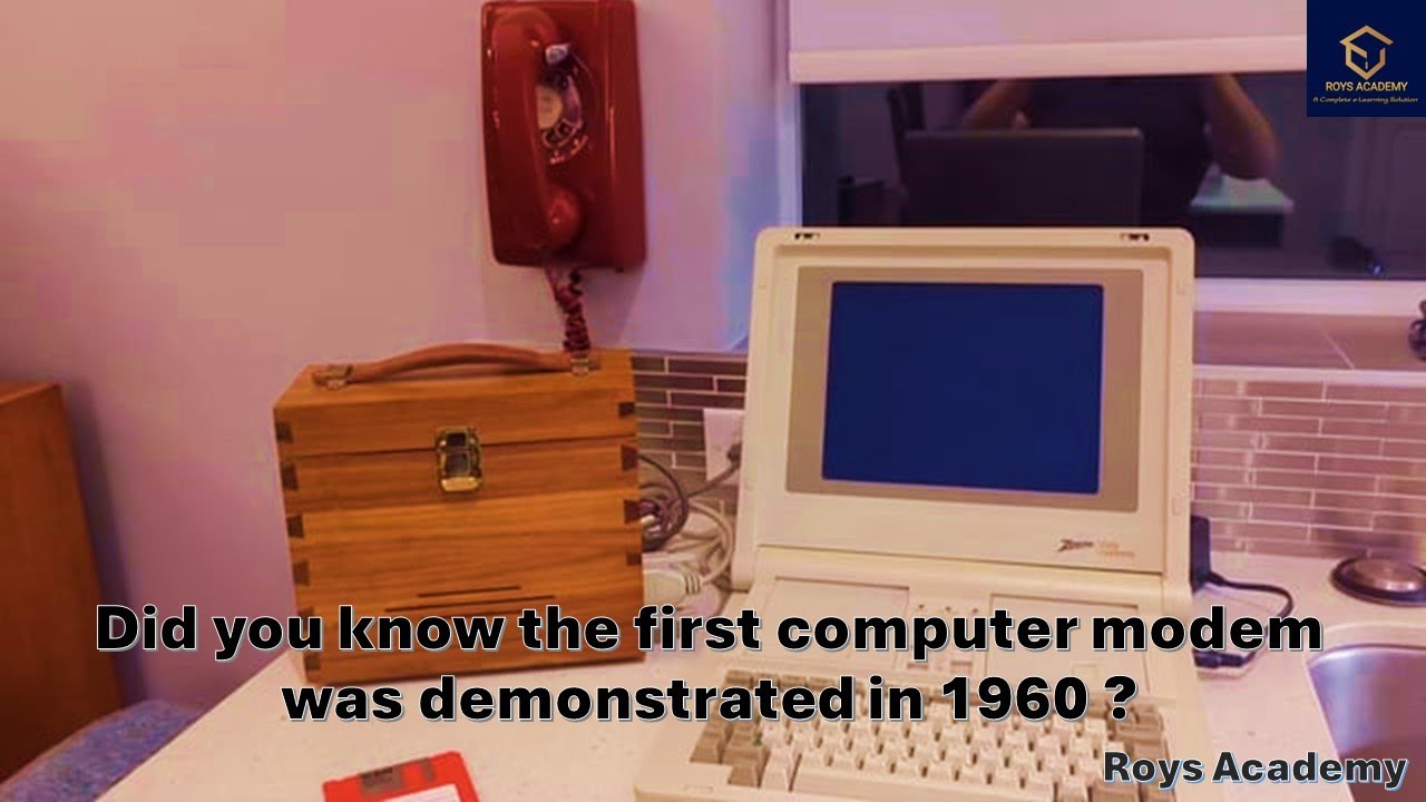 Did you know the first computer modem was demonstrated in 1960 ? - YouTube