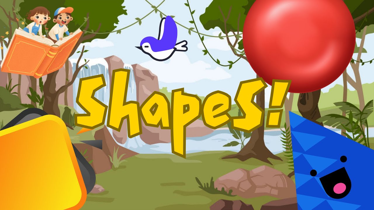 Sparky's Shape Safari: Fun & Educational Adventure for Kids! - YouTube