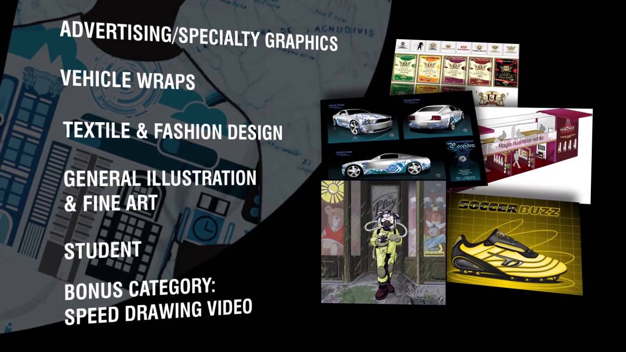 2013 CorelDRAW® International Design Contest - Video Tour - YouTube