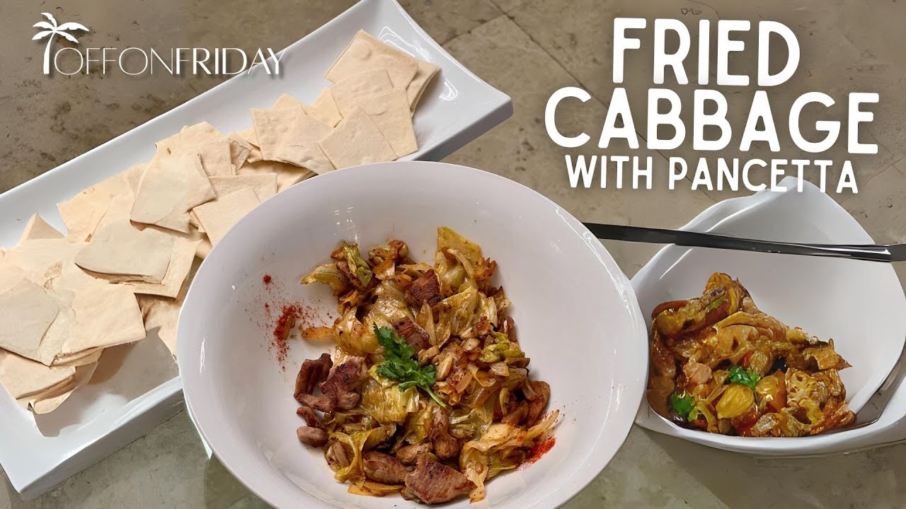 Fried Cabbage featuring Crispy Pancetta! Traditional St. Patrick's Day ...