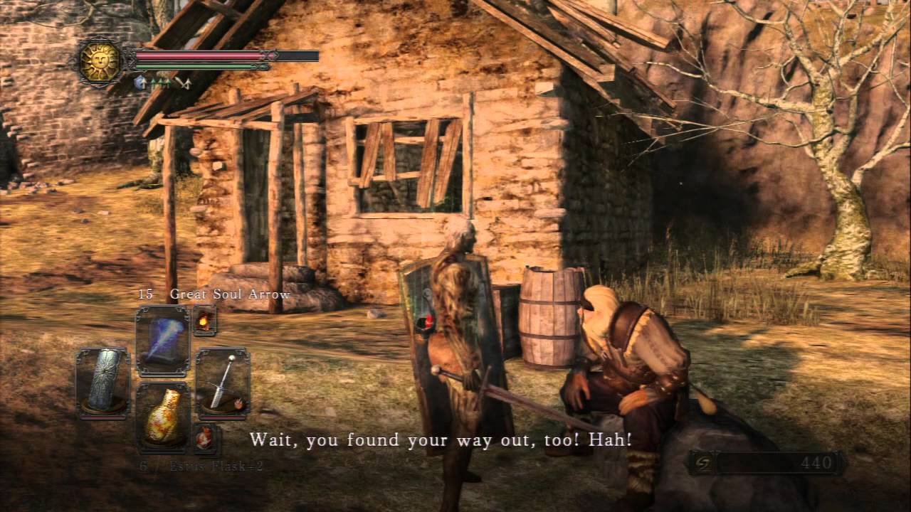 Dark Souls II - Majula: Blacksmith Leningrast Fire Longsword +4 ...