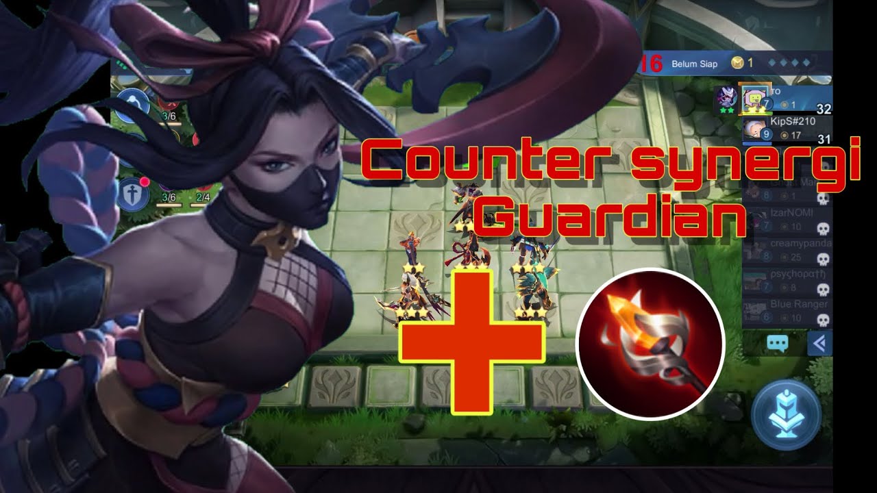 CARA MUDAH MENG COUNTER COMBO SYNERGI GUARDIAN DENGAN MUDAH!!! - YouTube