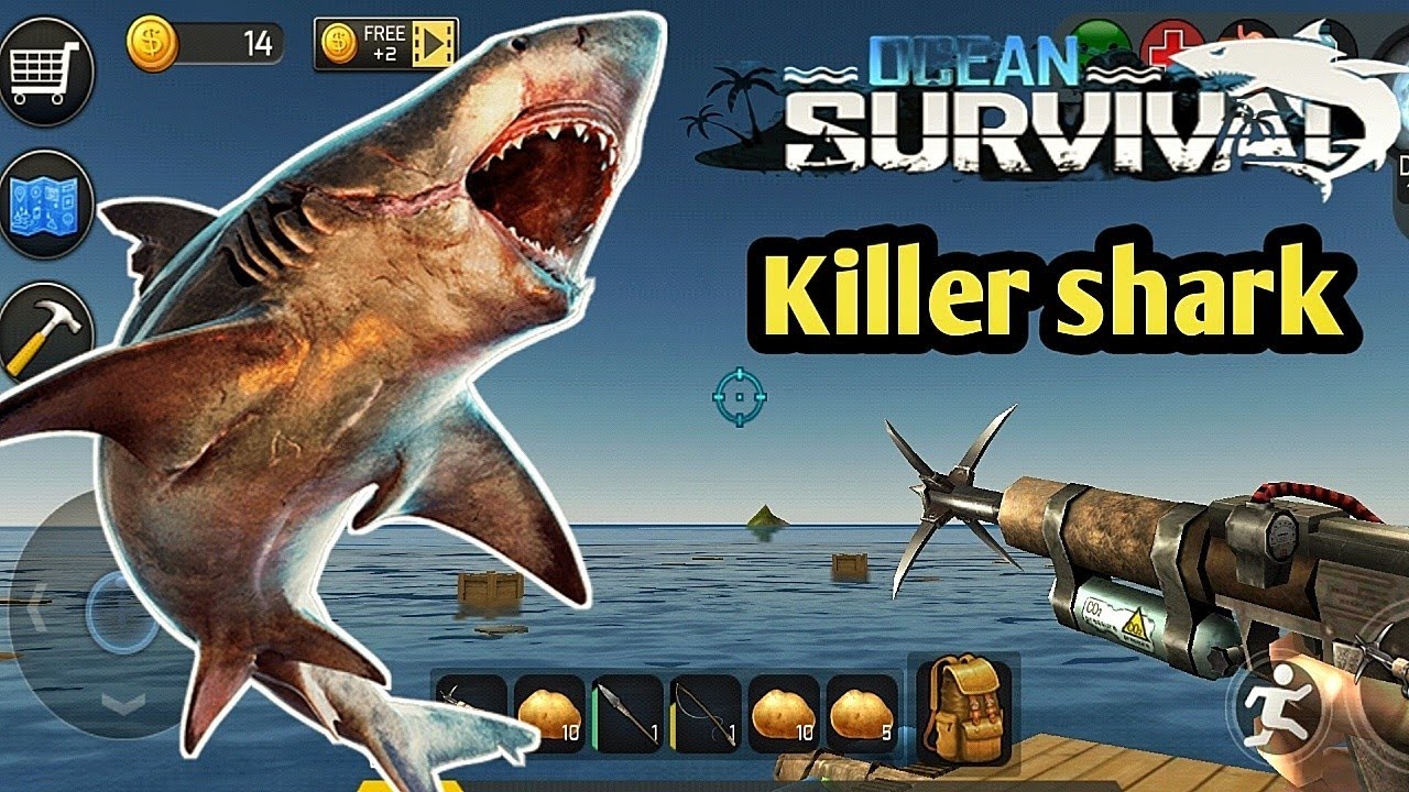 Ocean survival game day 1 | ocean survival gameplay - YouTube
