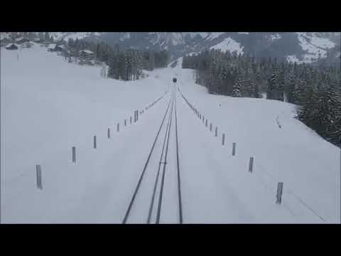 In Svizzera la funicolare più ripida del mondo. - YouTube