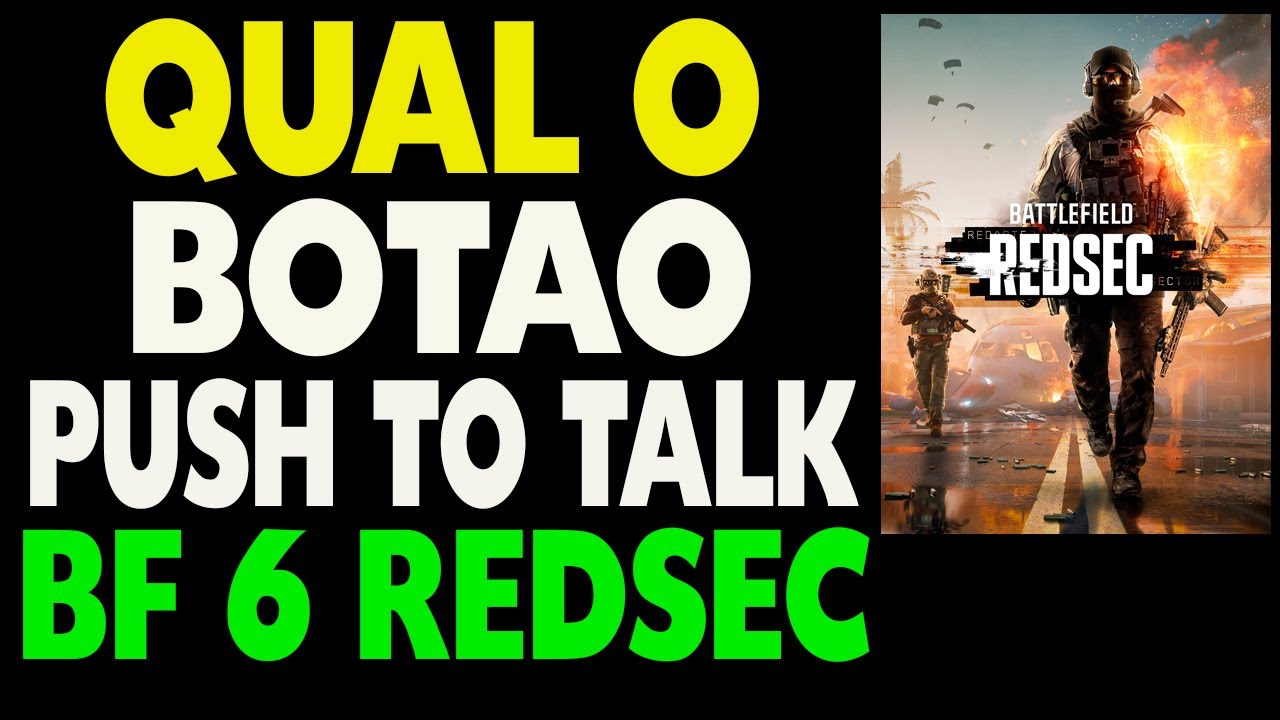 Qual o Botão Push to Talk Aperte pra Falar e Como Configurar Battlefiel ...