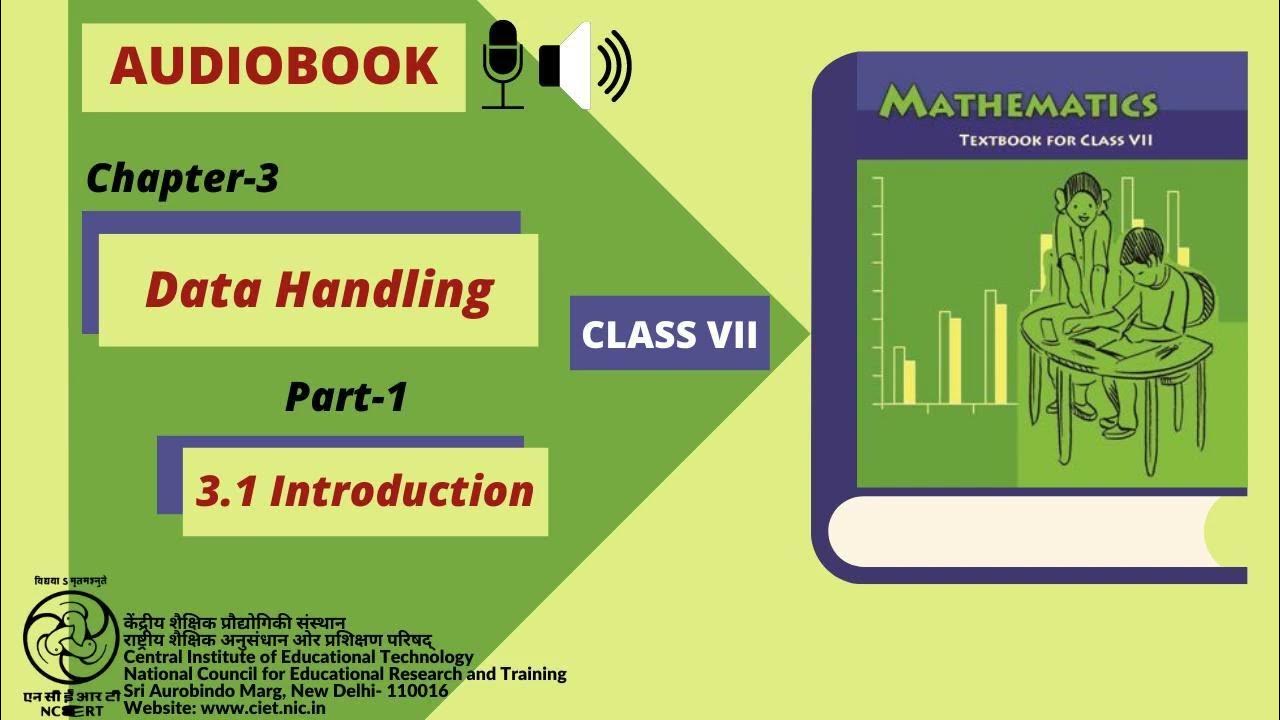 Chapter 3- Data Handling : Part-1 : 3.1 Introduction - YouTube