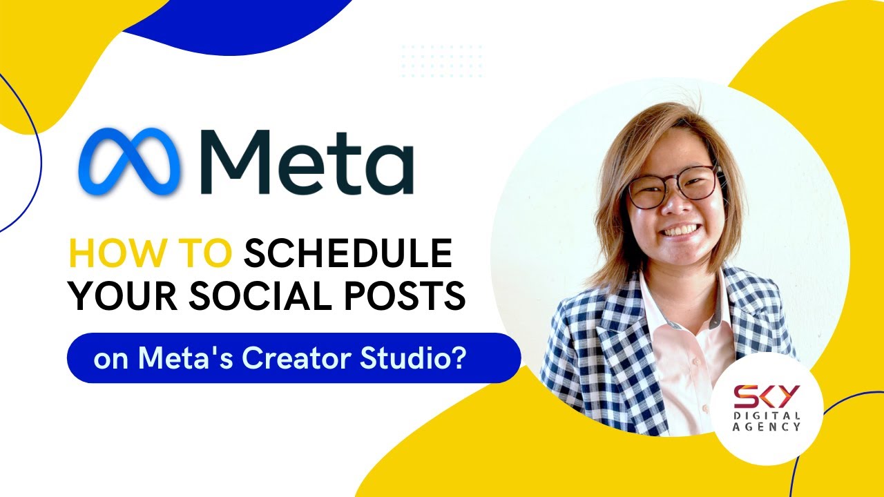 How to schedule your post with Meta Facebook Creator Studio? - YouTube
