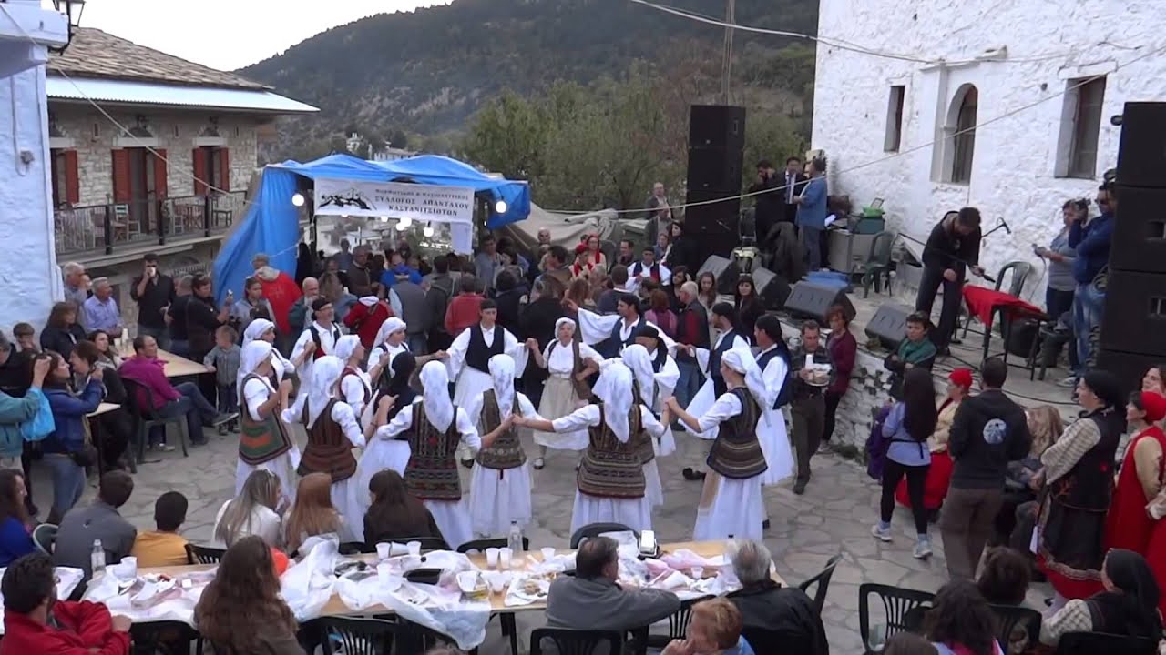 ΓΙΟΡΤΗ ΚΑΣΤΑΝΟΥ 2012 ΚΑΣΤΑΝΙΤΣΑ ΑΡΚΑΔΙΑΣ - YouTube