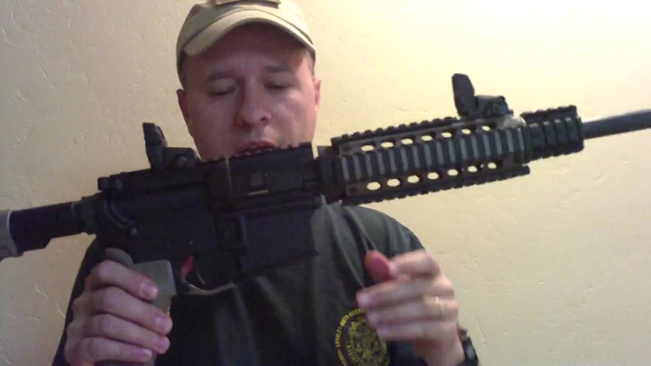 Custom 9mm AR-15 - YouTube