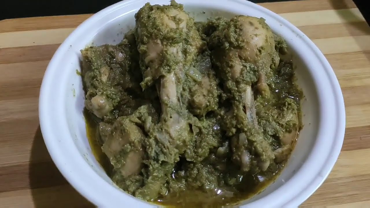 Chicken hariyali -Hara murgh masala -Indian style- Simple recipe Hara ...