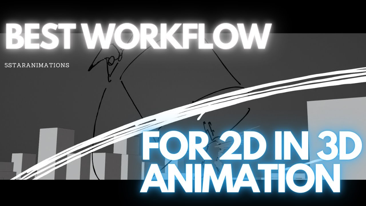 2D Animation INSIDE 3D Space – Blender Workflow Tutorial - YouTube