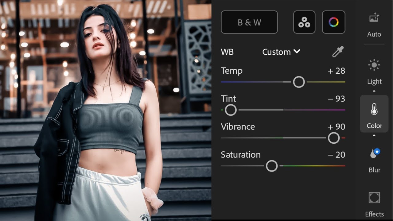 Moody Brown Effect Lightroom Photo Editing | Brown Colour Effect Photo ...