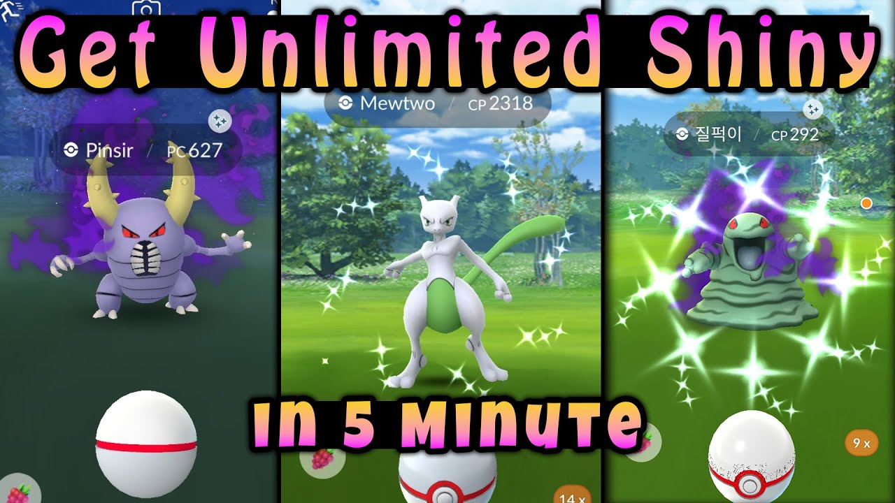 How To Catch Unlimited Shiny Pokemon in 5 Minutes With Proof | Pokemon ...