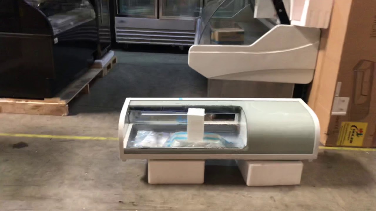 46 INS JAPANESE SUSHI Display SASHIMI POKE DELI CASE REFRIGERATOR ...