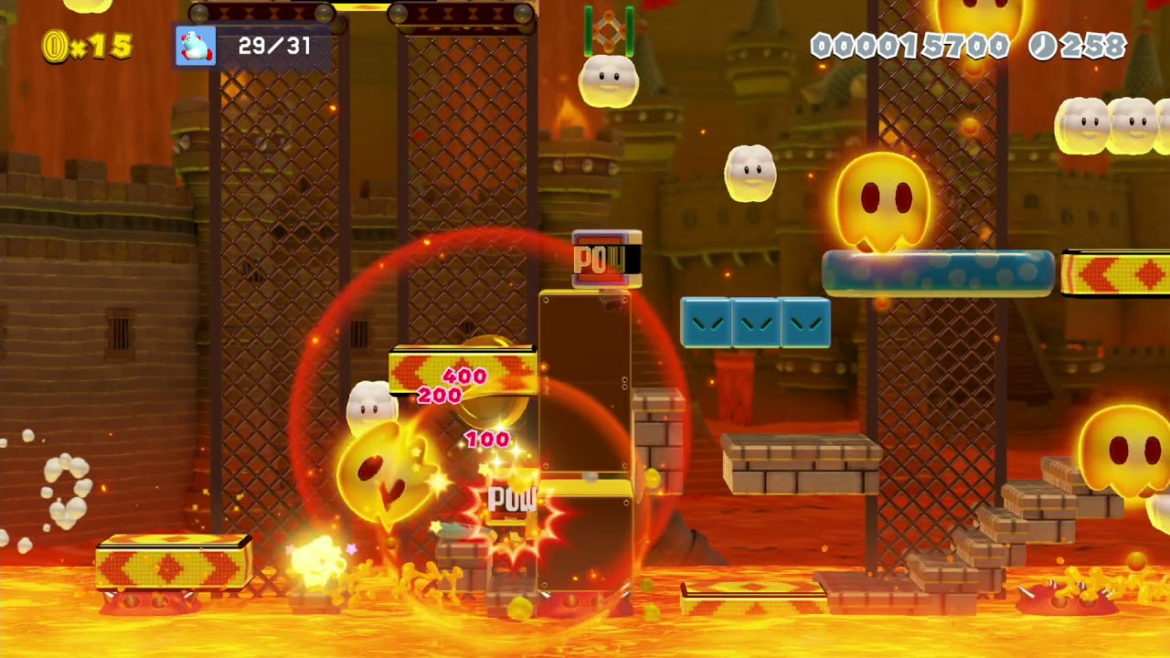 full automatic lava blub level by unäD 🍄 Super Mario Maker 2 #akh - YouTube
