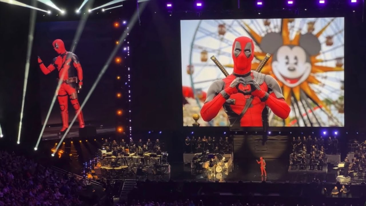 Deadpool HILARIOUS D23 Disney Jokes - YouTube