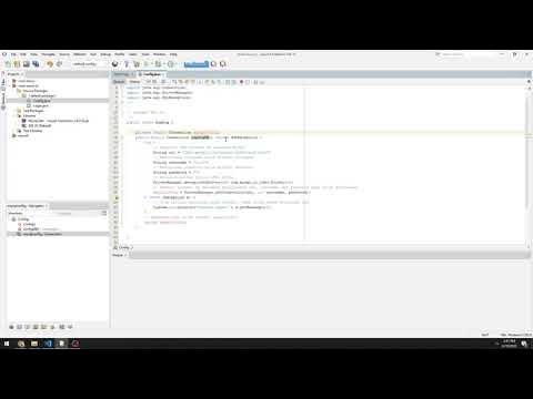 4. TUTORIAL SEDERHANA CRUD JAVA NETBEANS MYSQL - CONFIGURASI DATABASE - YouTube