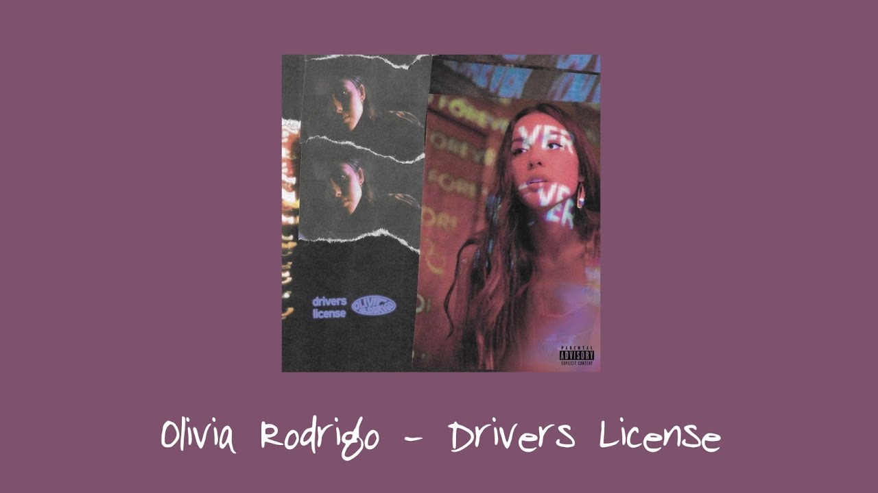 Olivia Rodrigo - drivers license (Lyrics)//[Aesthetic] - YouTube