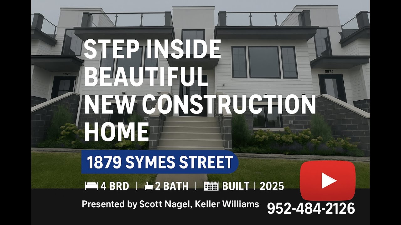 Inside a Brand New Custom Home | 1879 Symes Street Tour - YouTube