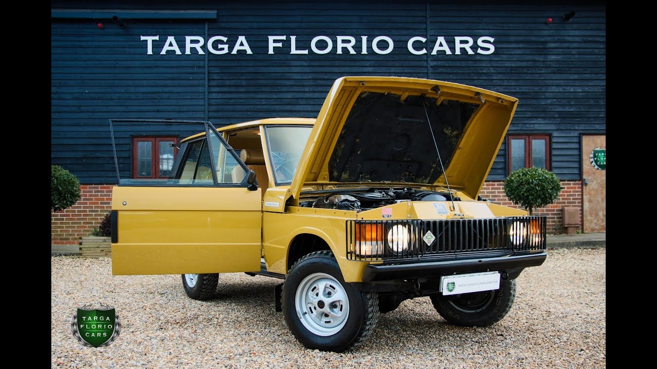 Land Rover Range Rover 3.5L V8 Petrol SUV Manual in Bahama Gold 1979 ...