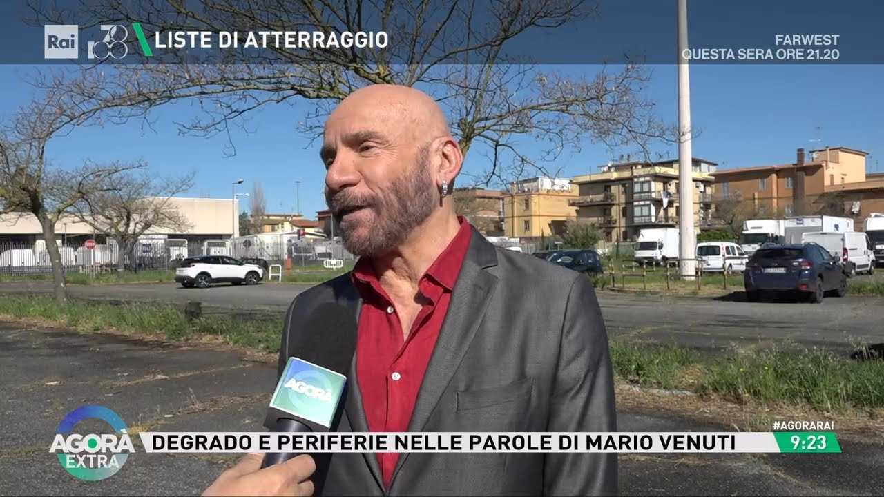 Degrado: parla Mario Venuti - Agorà 22/04/2024 - YouTube