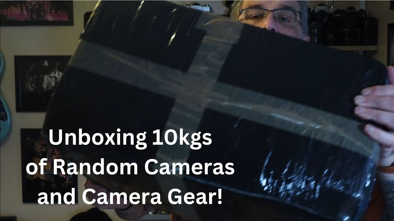 10 kilos of random Cameras & Camera Gear - Let's Unbox It! - YouTube