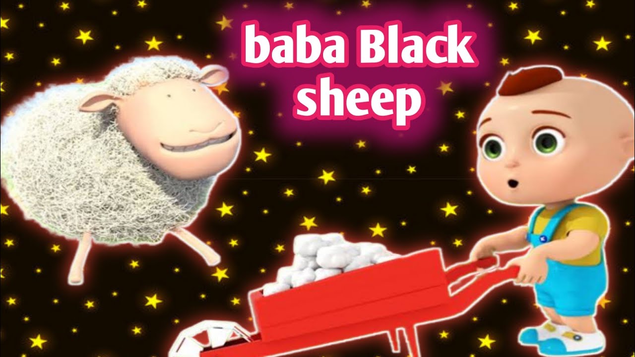 Baba Black Sheep Poem | Prenursery Rhyme | Baba Black Sheep Have You ...
