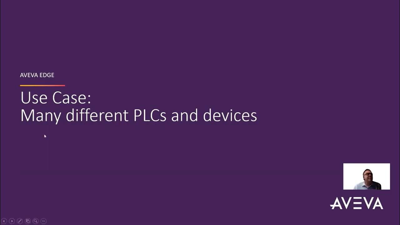 Use Case #1 that AVEVA Edge HMI and SCADA software solves: Using Different PLCs and Protocols ...