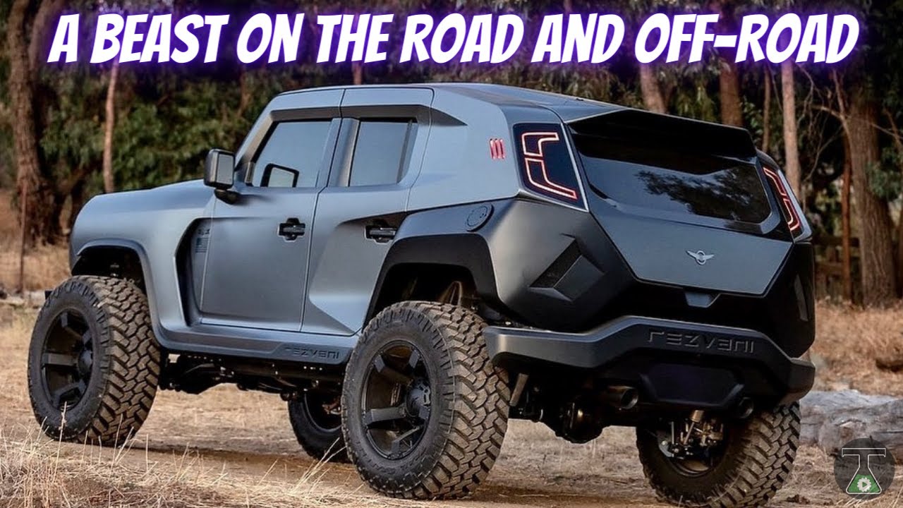 The REZVANI TANK: A Beast On The Road And Off-Road - YouTube