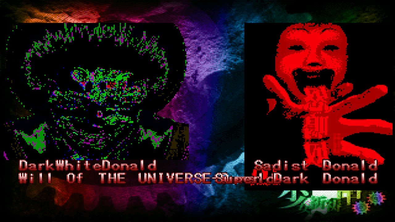 [MUGEN] Dark White Donald & Will Of THE UNIVERSE-Donald Vs Sadist ...