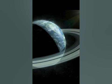 What if Earth Had Rings Like Saturn? - YouTube