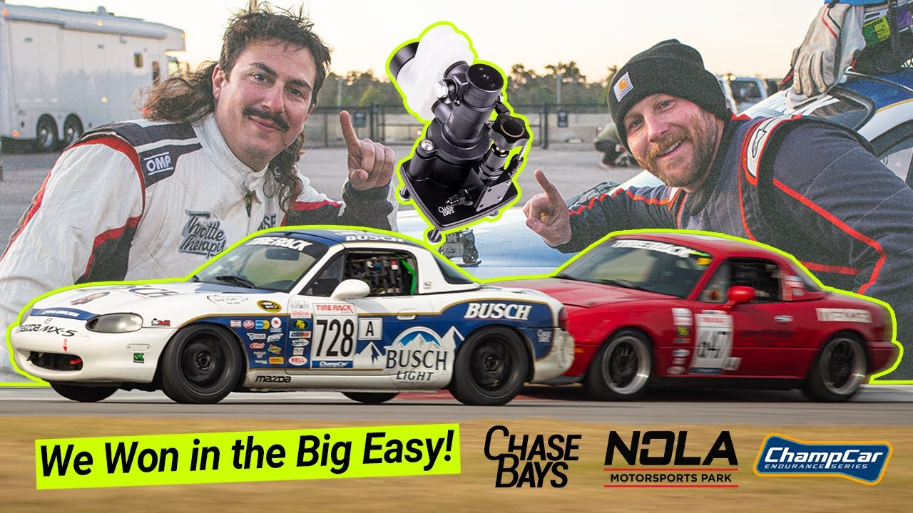 We won! Chase Bays takes on Champ Car Endurance Series! - YouTube