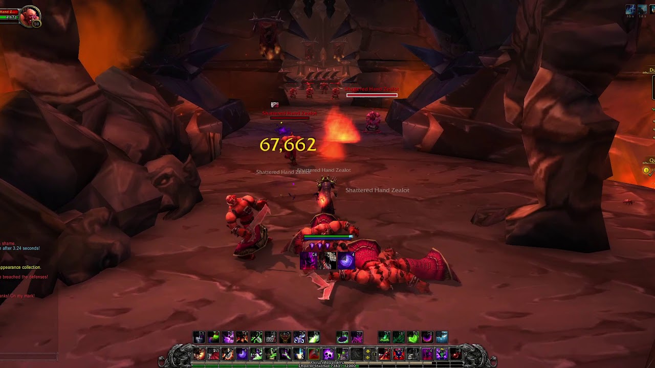 World of Warcraft - The Shattered Halls (Solo) - YouTube