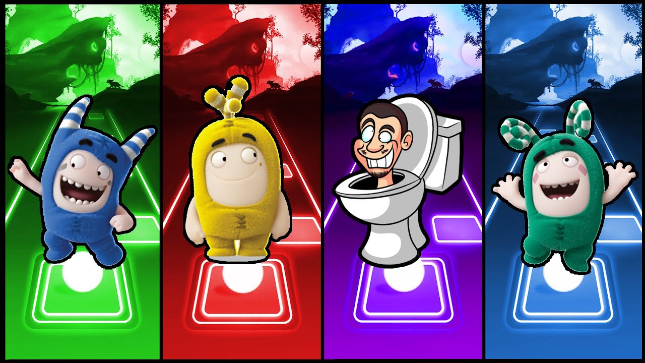 Oddbods Pogo Oddbods Bubbles Skibidi Toilet Oddbods Zees 🏆Who's Wins?🏆 ...