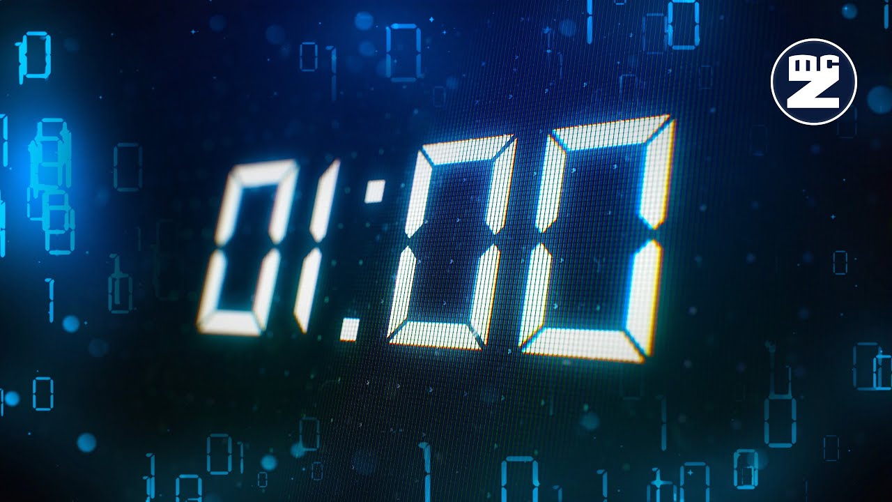 ⏳ 4K HD #Countdown 60 seconds #Timer #Binary #Codes - ⏱ Timer 60 ...
