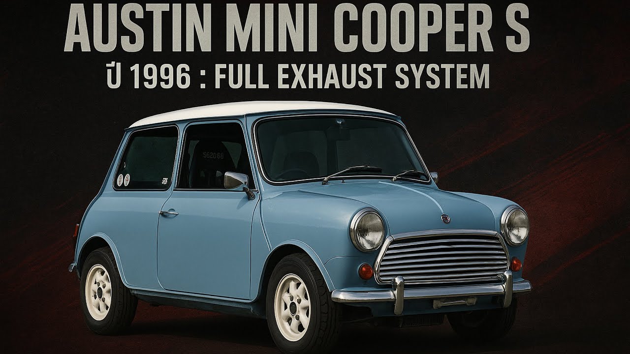 Austin Mini Cooper S ปี 1996 : Full Exhaust System by MHD Exhaust # ...
