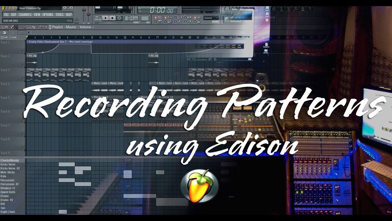 Recording Patterns using Edison (FL Studio Tip) - YouTube