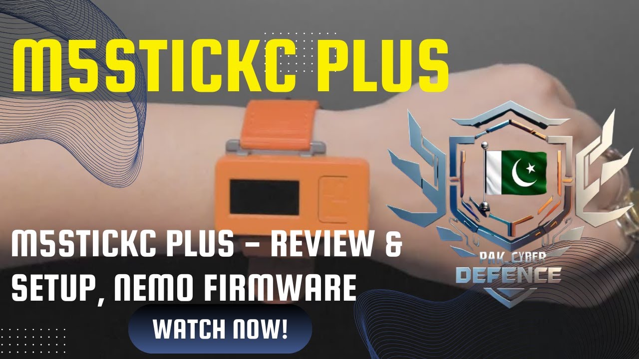 M5StickC Plus - Review & Setup | Install Nemo Firmware - YouTube