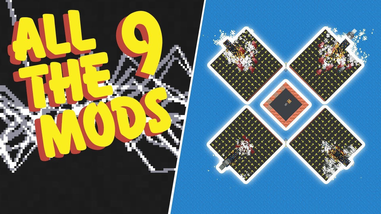 All The Mods 9 Modded Minecraft EP51 16x Nether Stars & Crazy Mob Farms - YouTube