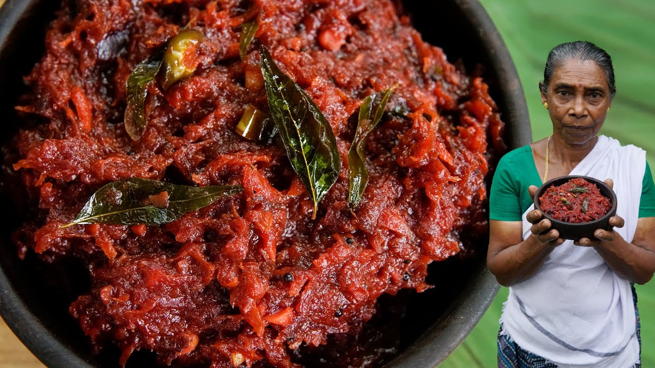 Tasty Beetroot & Dates Pickle - Kerala Style Beetroot Pickle - YouTube