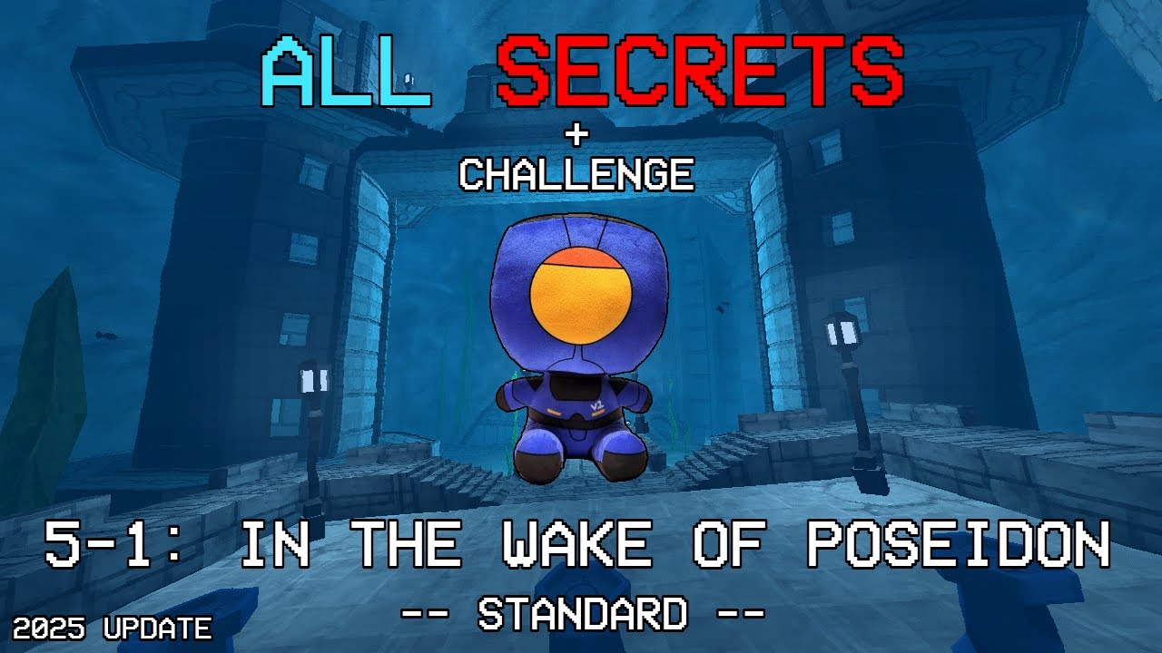 ULTRAKILL 5-1 REWORK: IN THE WAKE OF POSEIDON - (ALL SECRETS, CHALLENGE ...