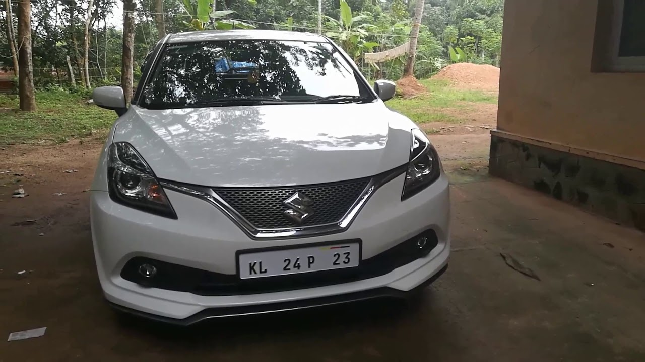 baleno rs white - YouTube