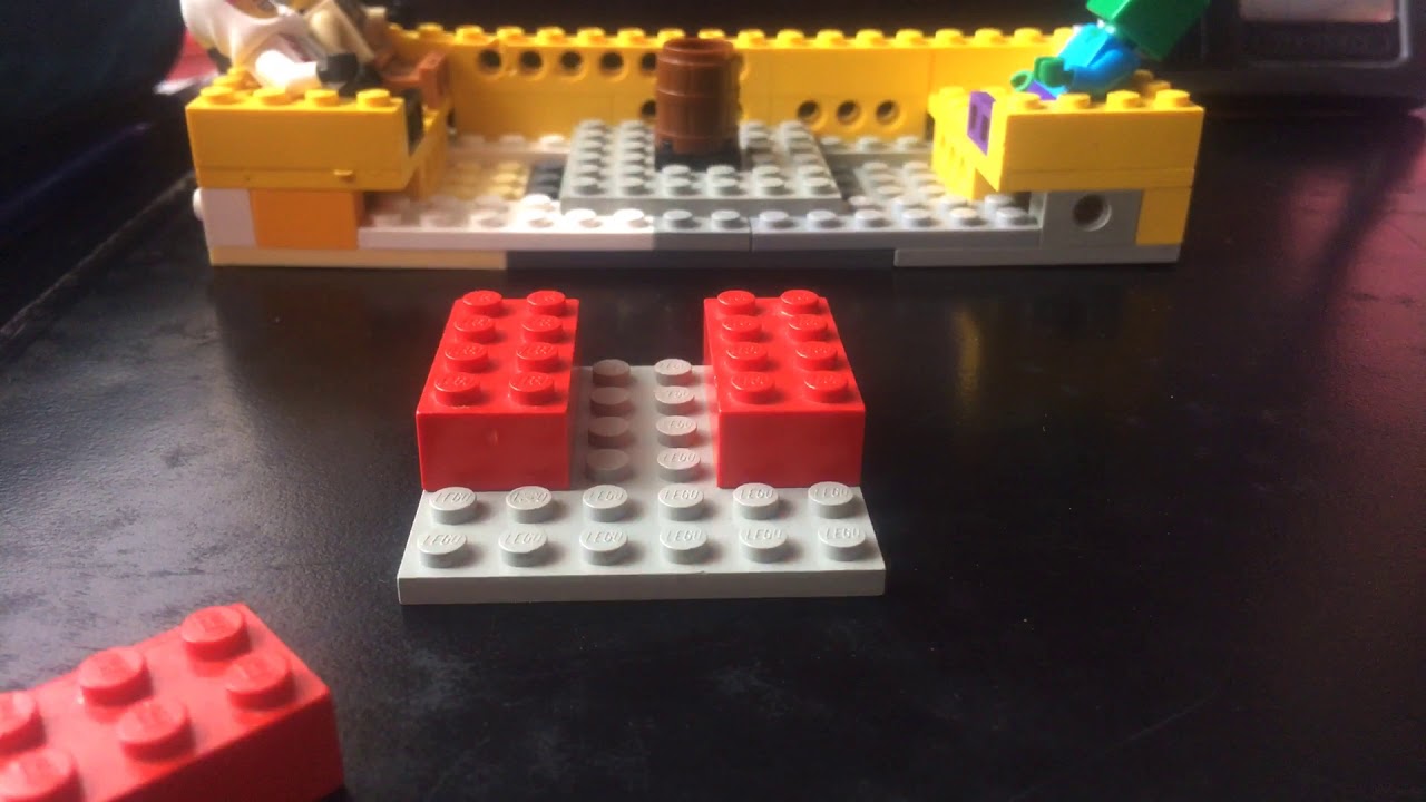 How to make a lego stand!! - YouTube