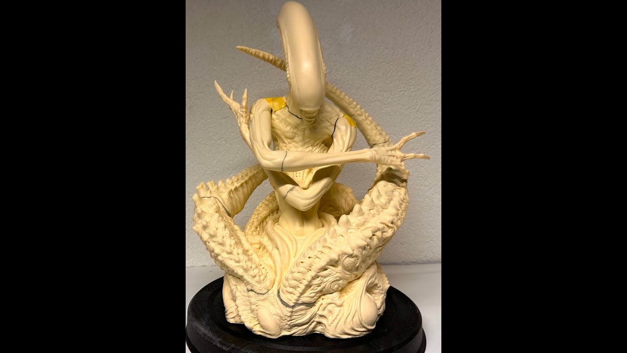 Review of Alien Rebirth's kit from Narin Sculptor - YouTube