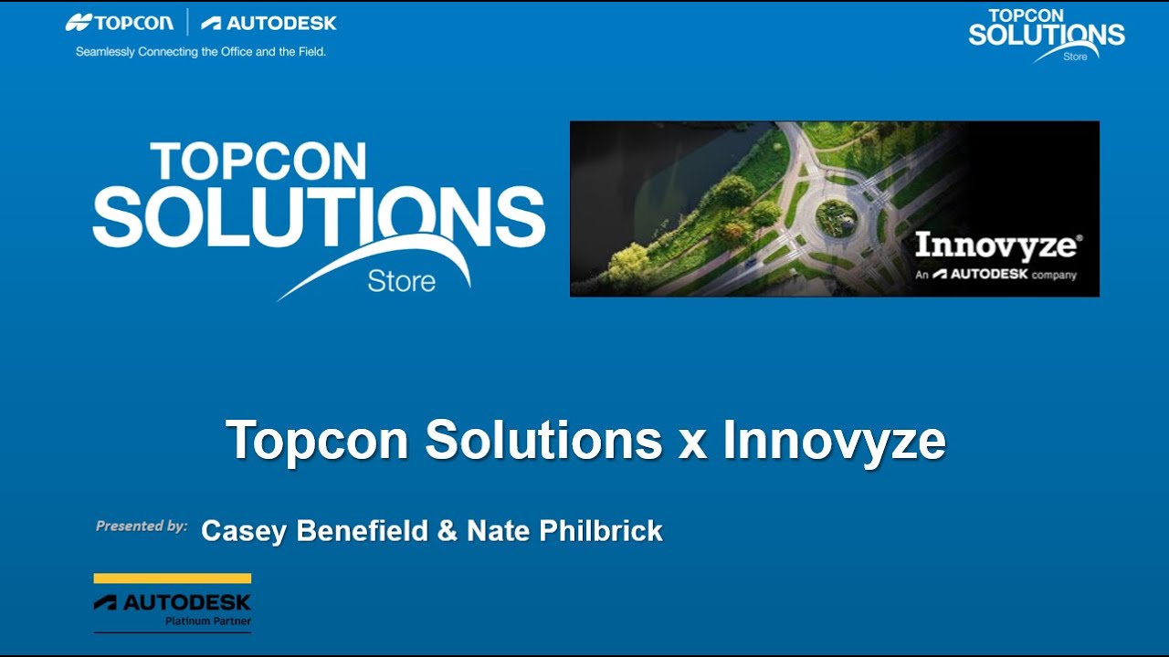 How to Improve Water Infrastructure design with Innovyze and Topcon ...