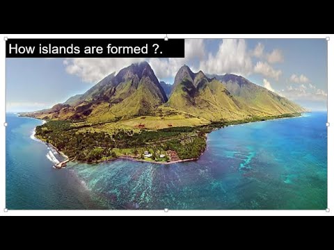 formation of island | volcanism in water | volcanic Eruption in water ...