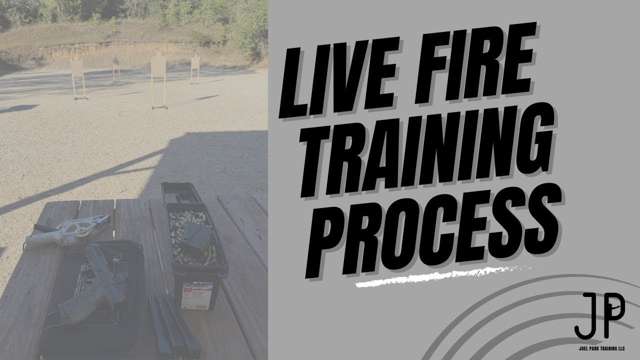A good process for live fire training - YouTube