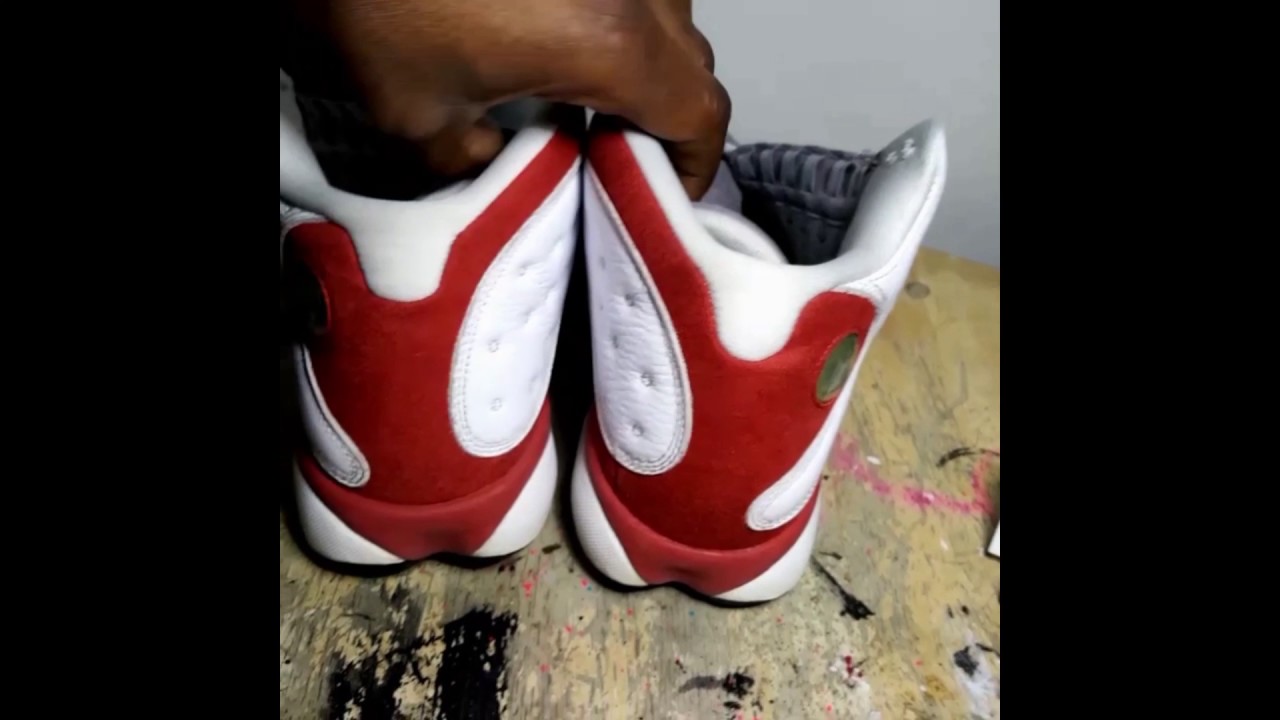 Restore Jordan 13 Grey Toe (Toes) 13s - YouTube