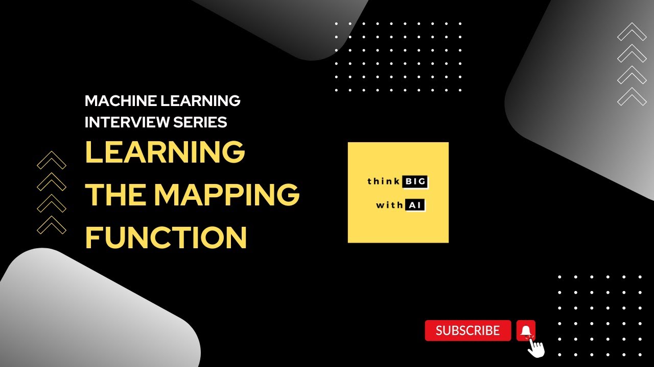 Learning the Mapping Function In Machine Learning - YouTube