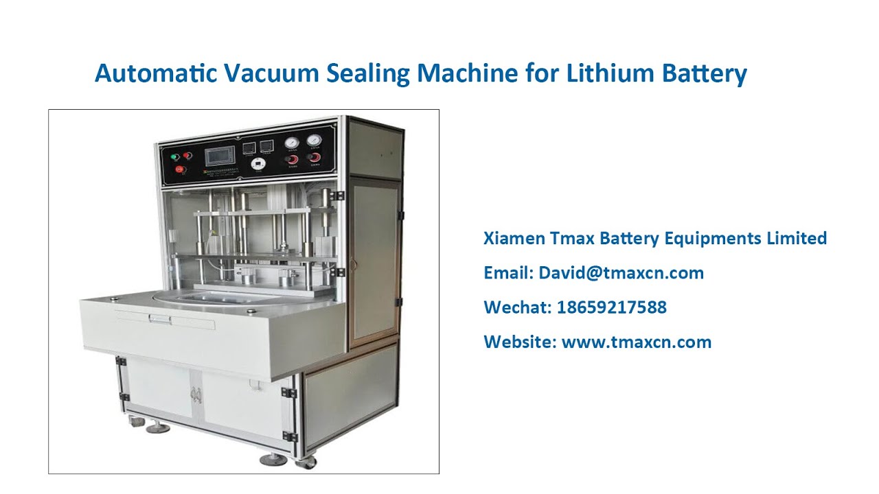 Automatic Final Vacuum Sealing Machine for Lithium Pouch Battery Pilot ...
